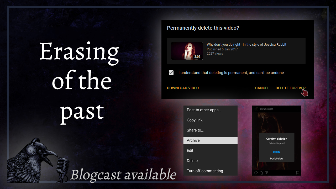 Erasing of the past – Stefani Keogh